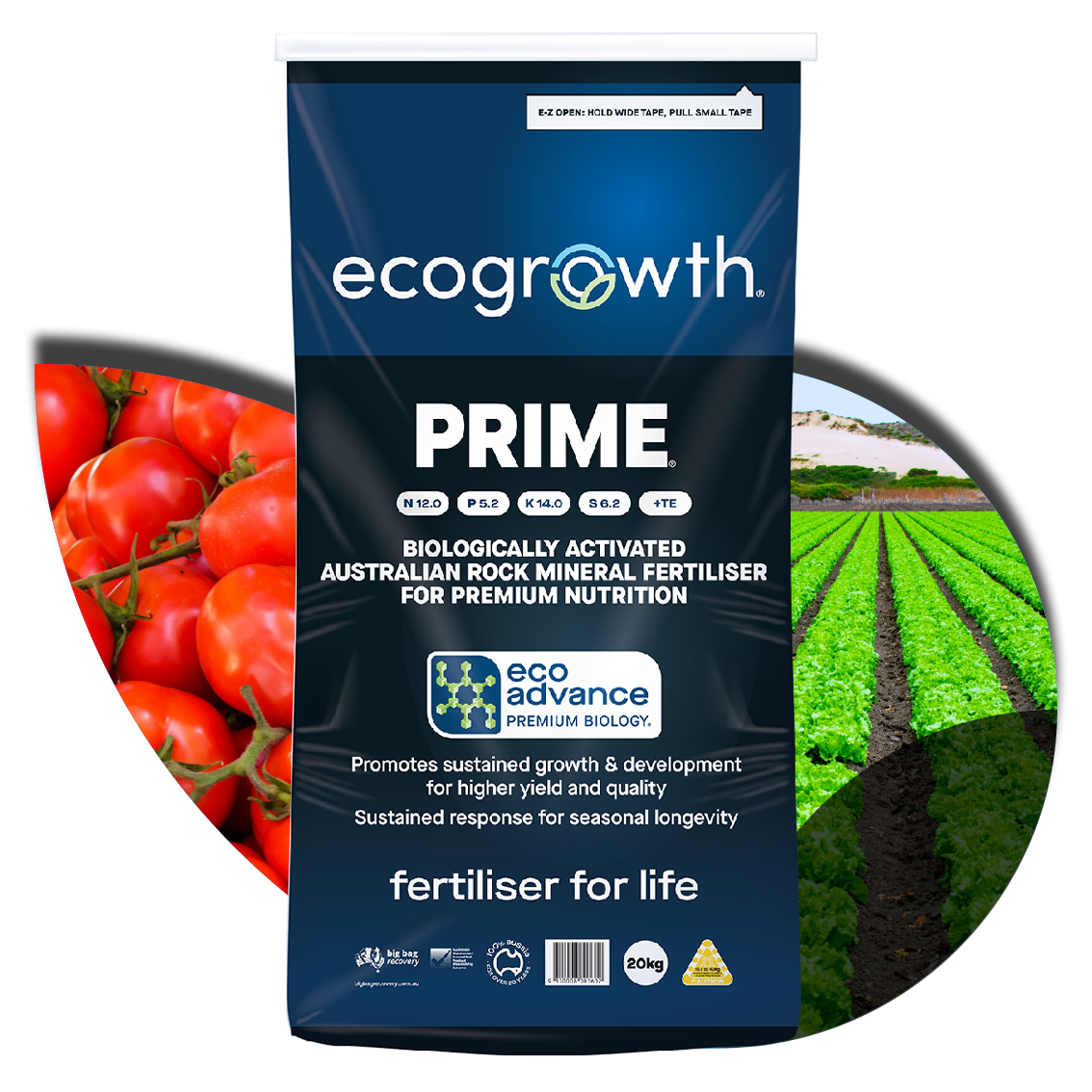Ecogrowth Prime® | Australian Fertiliser for Premium Nutrition