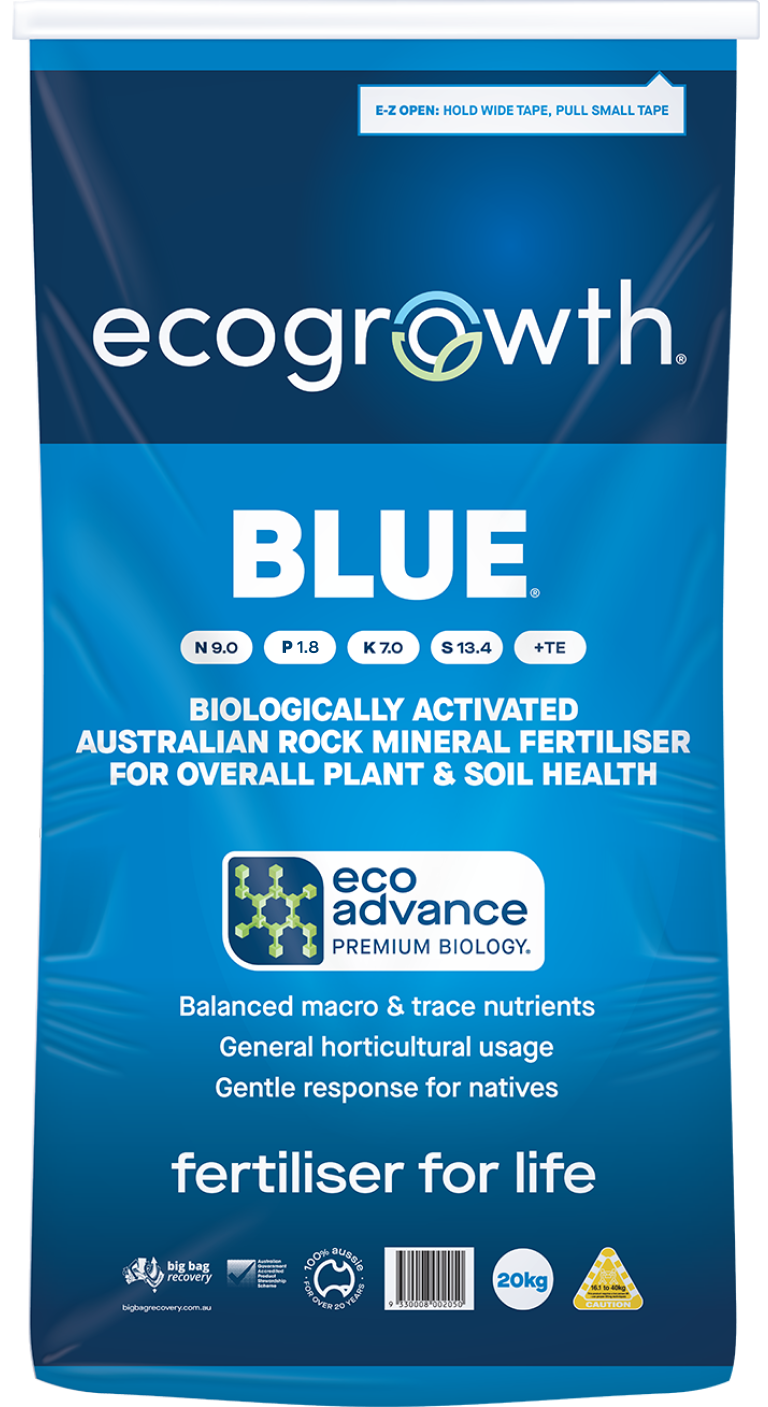 Ecogrowth Blue® | Fertiliser for Overall Plant and Soil Health