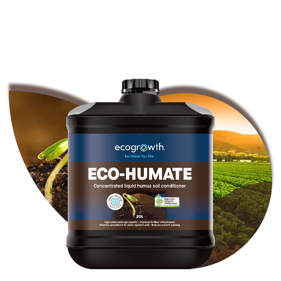 Eco-Humate | Concentrated Liquid Humate Soil Conditioner