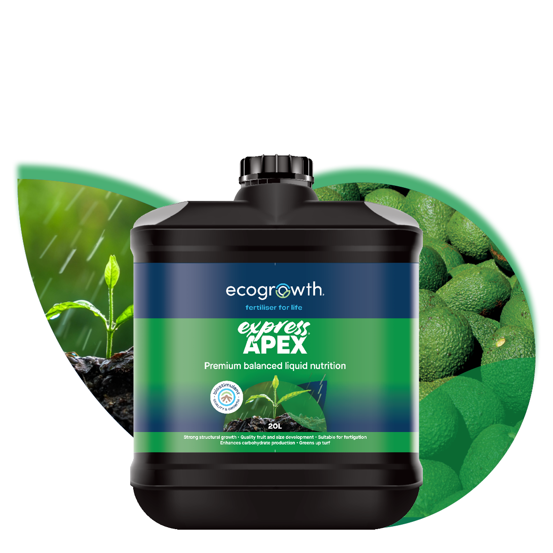 Express® Apex | Biological Fertiliser For Balanced Liquid Nutrition