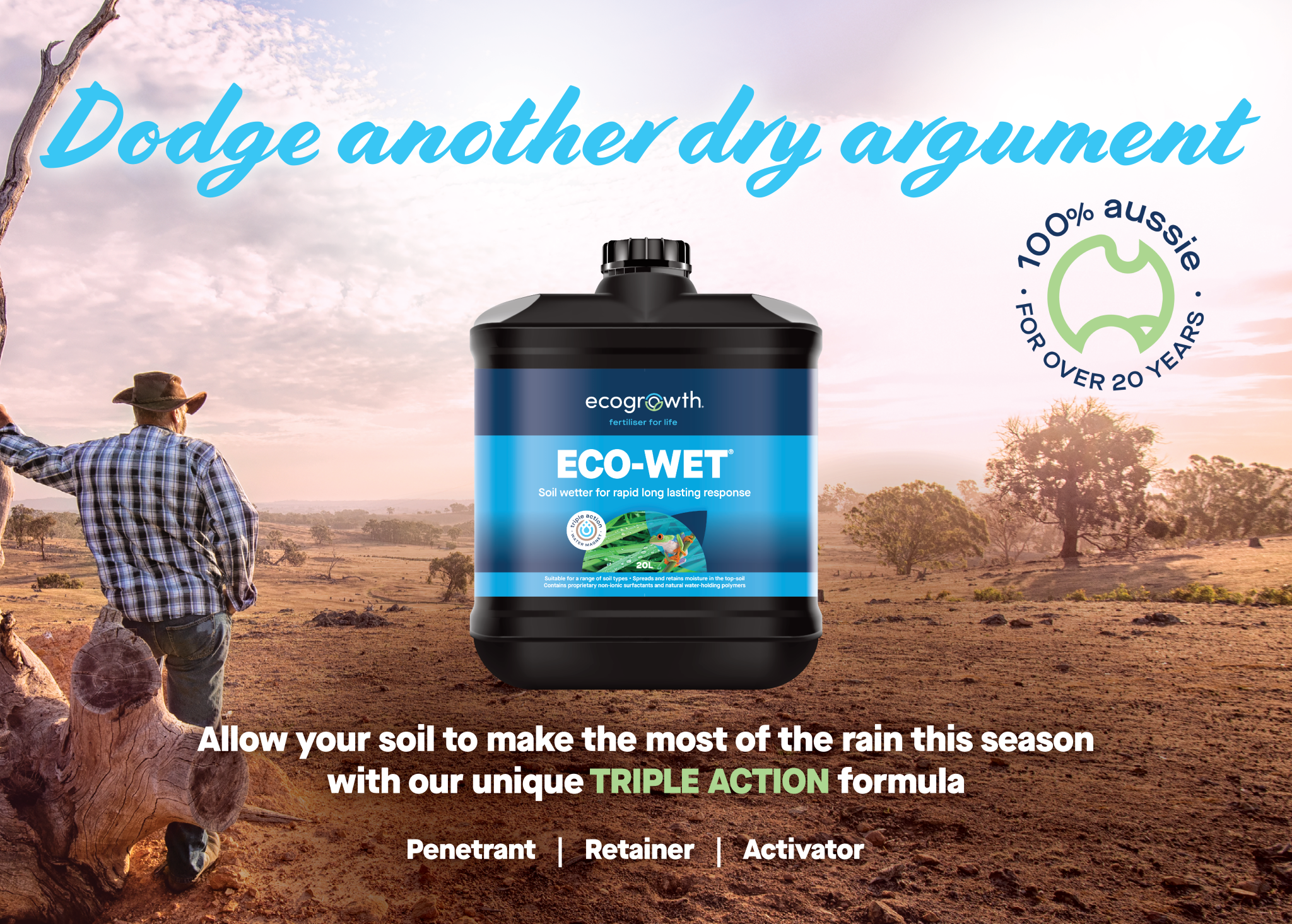 Eco-Wet® | Soil Wetter for Rapid Long-Lasting Response